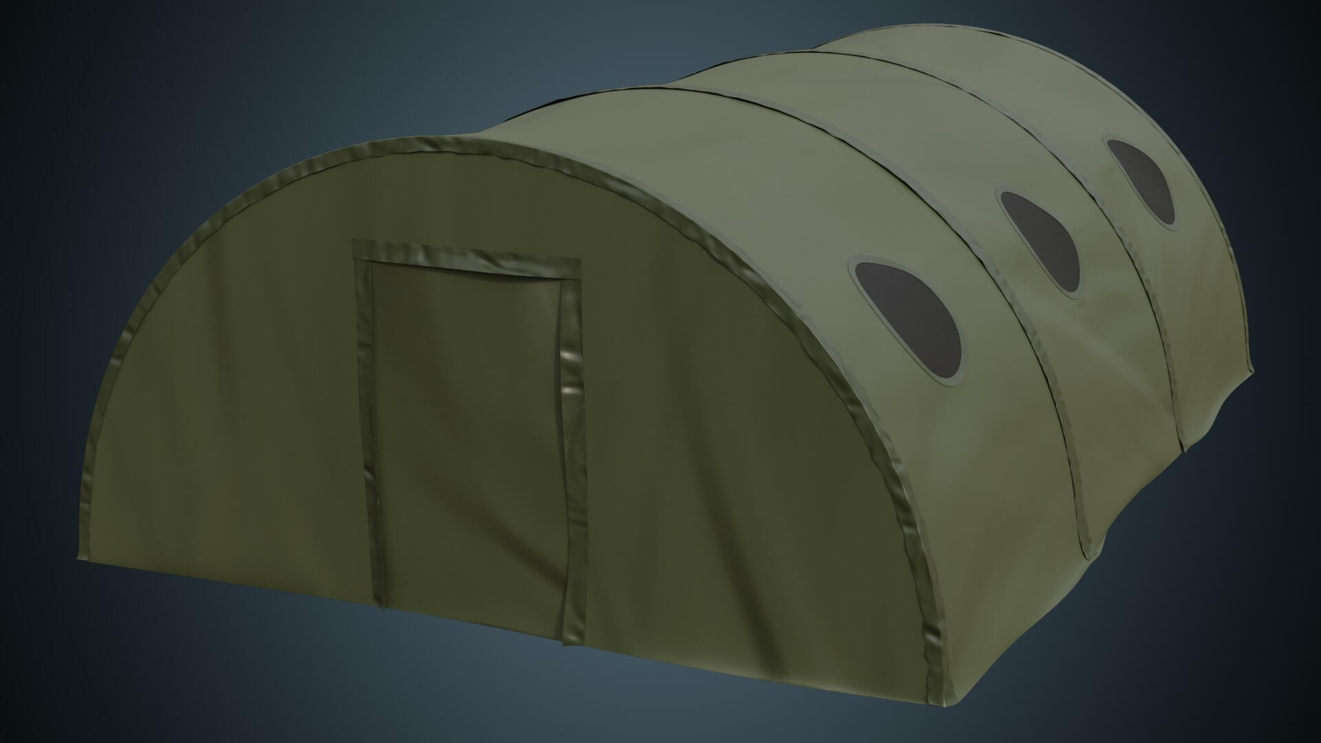 Tent 3A 3D Model by weeray