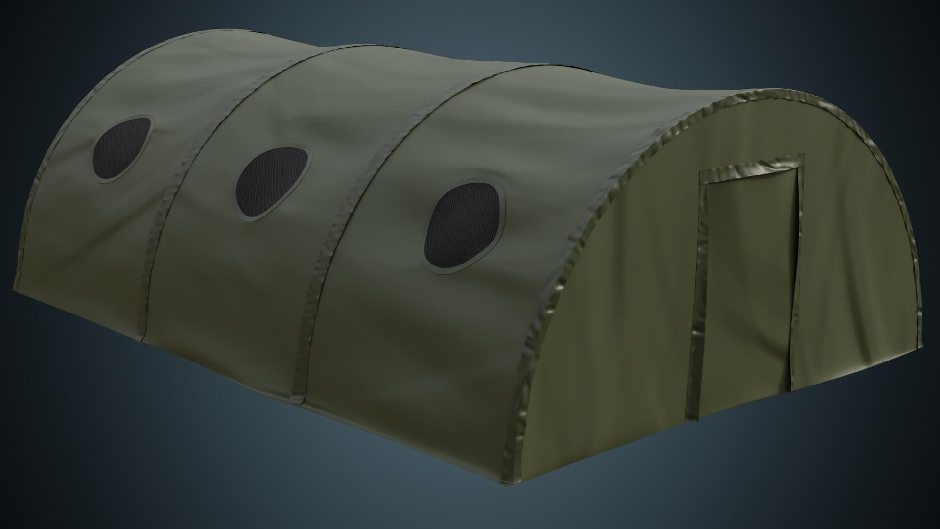 Tent 3A 3D Model by weeray