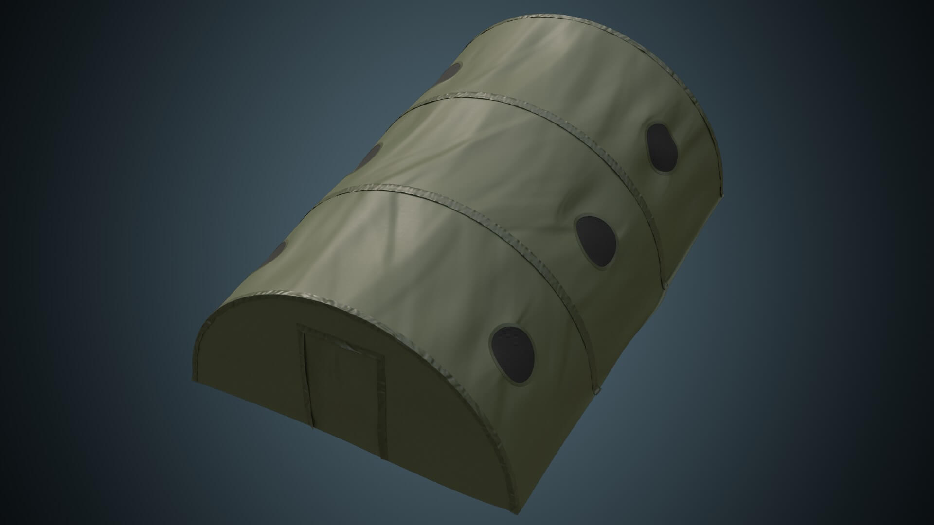 Tent 3A 3D Model by weeray