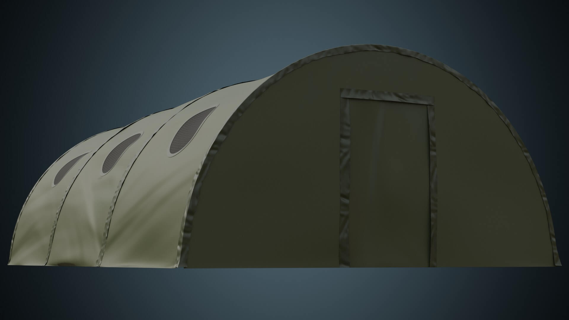 Tent 3A 3D Model by weeray