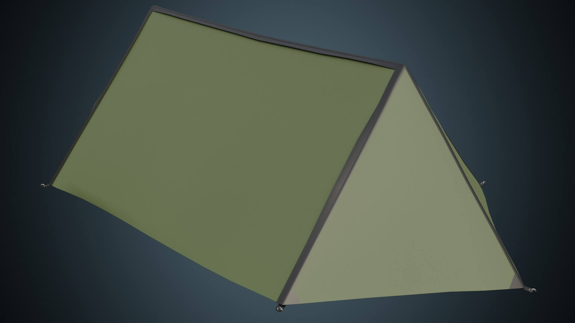 Tent 4 Basic - 3D Model by weeray