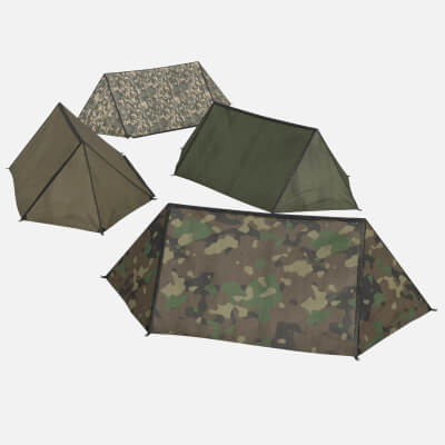 Tent 4B 3D Model by weeray