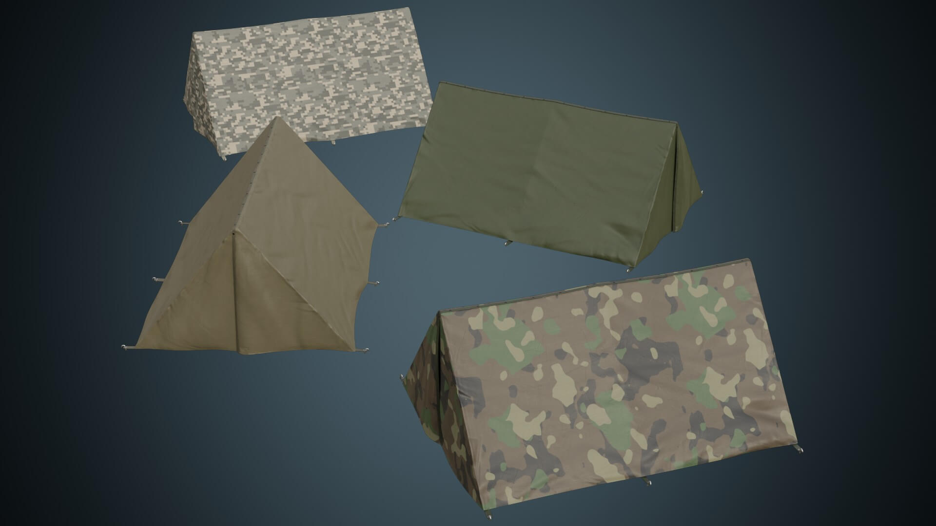 Tent 5A 3D Model by weeray
