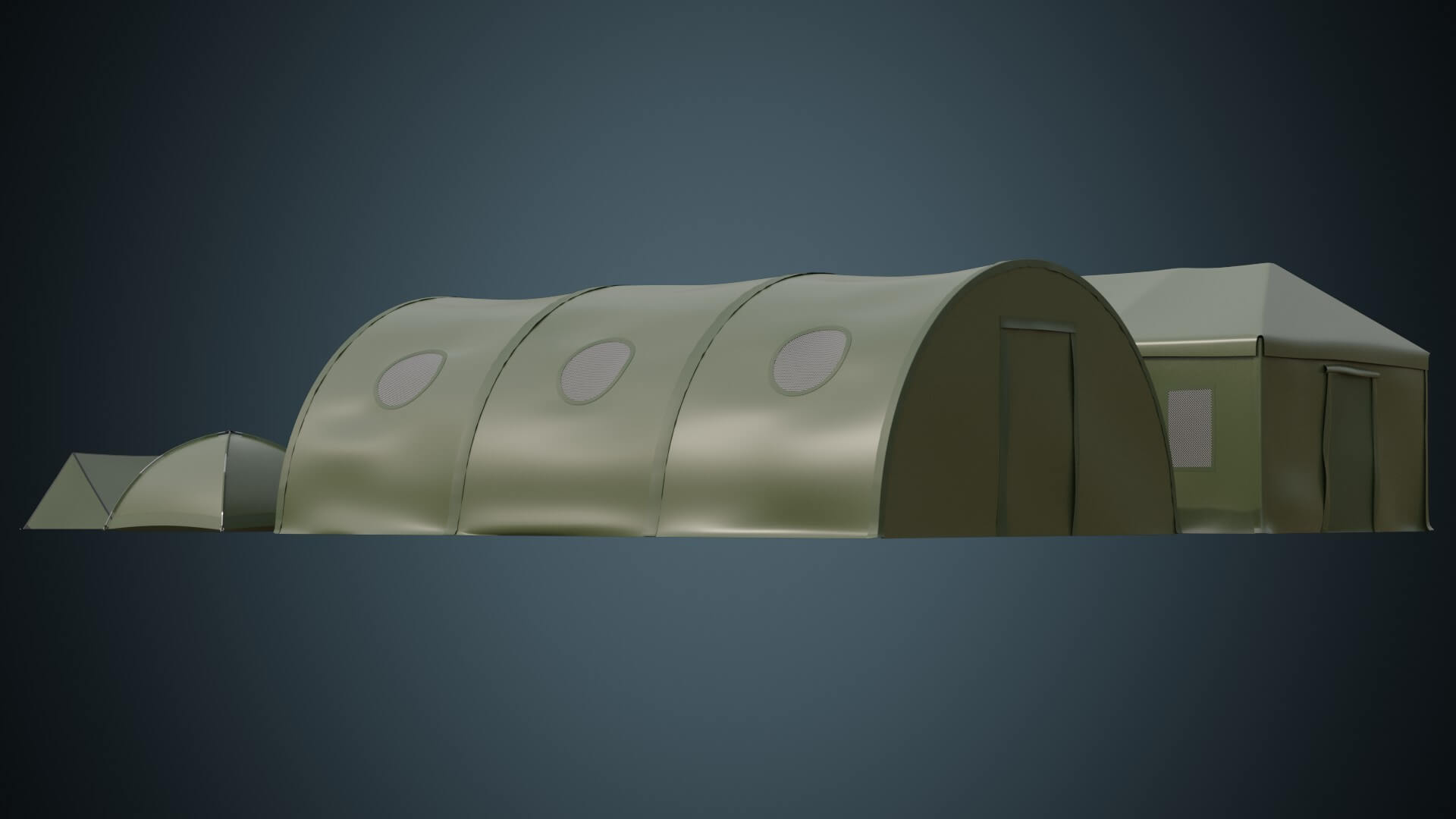 Tent Collection 1 Basic - 3D Model by weeray