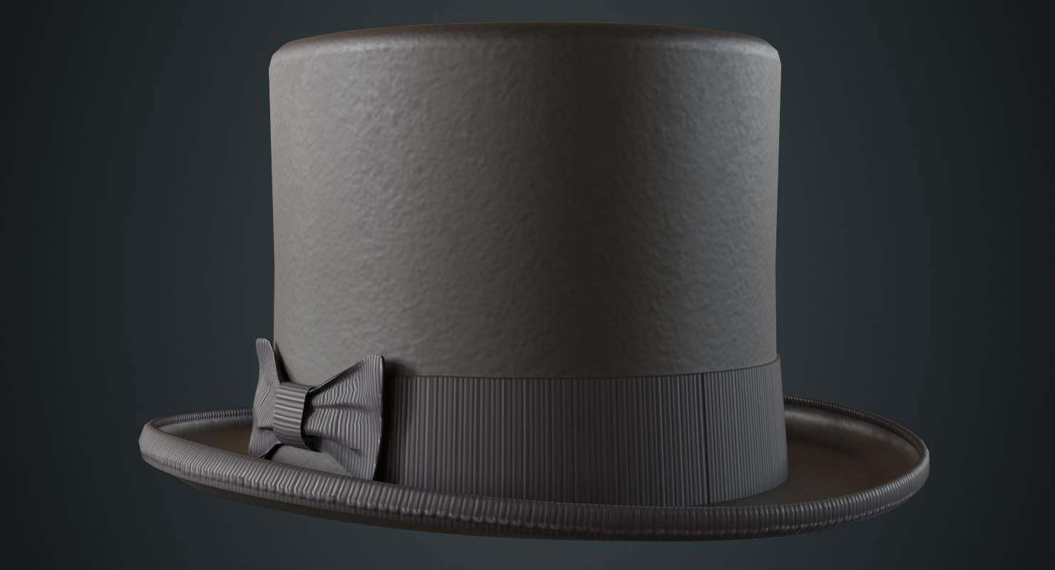 Top Hat 2A - 3D Model by weeray