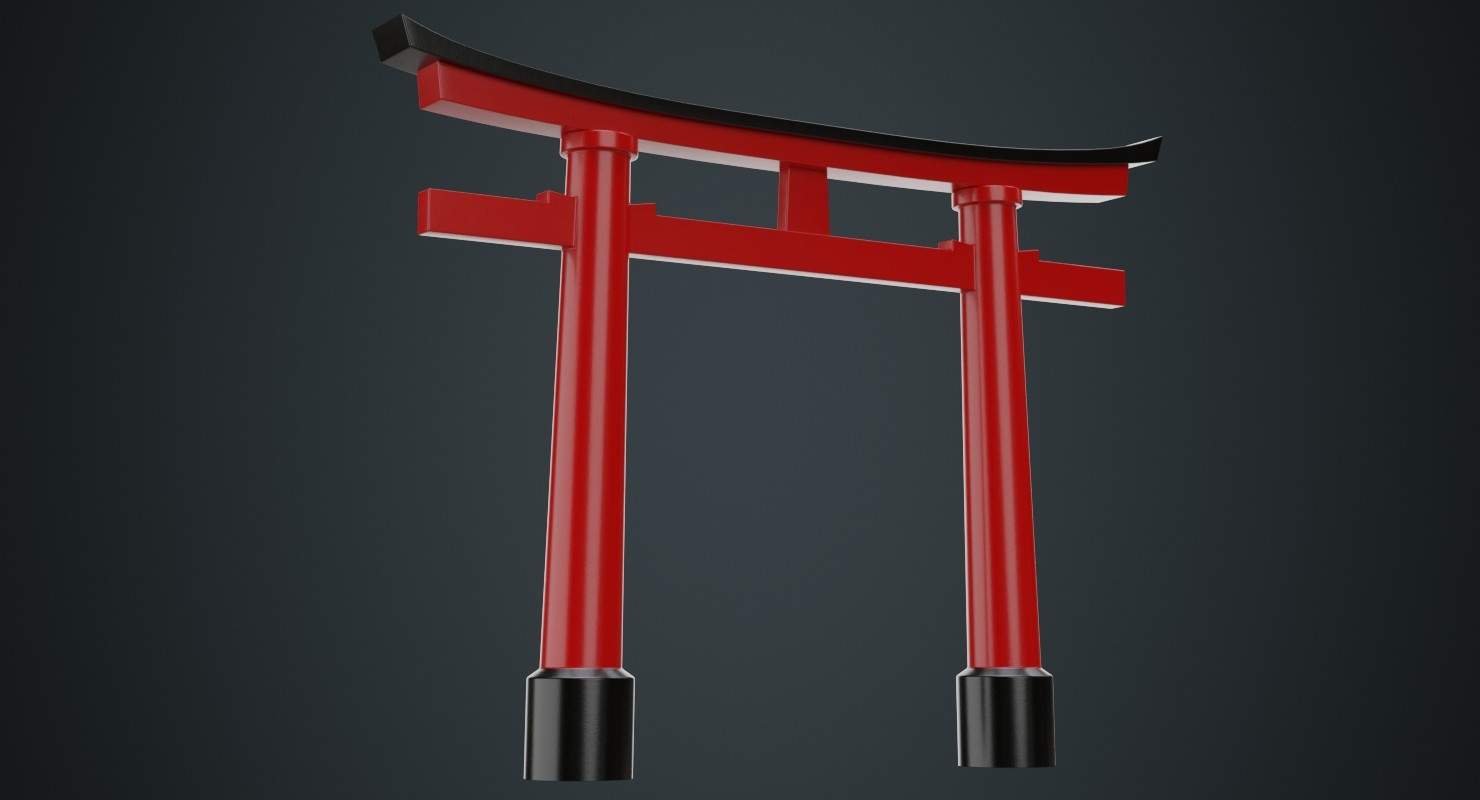 Torii Gate - 3D Model by weeray