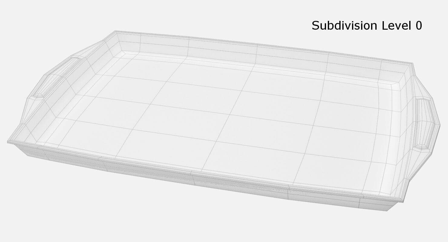 Baking Tray - 3D Model by weeray