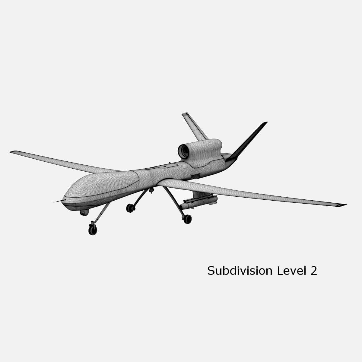 UAV - 3D Model by weeray
