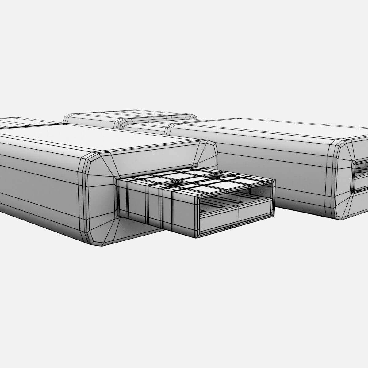 USB Flash Drive - 3D Model by weeray