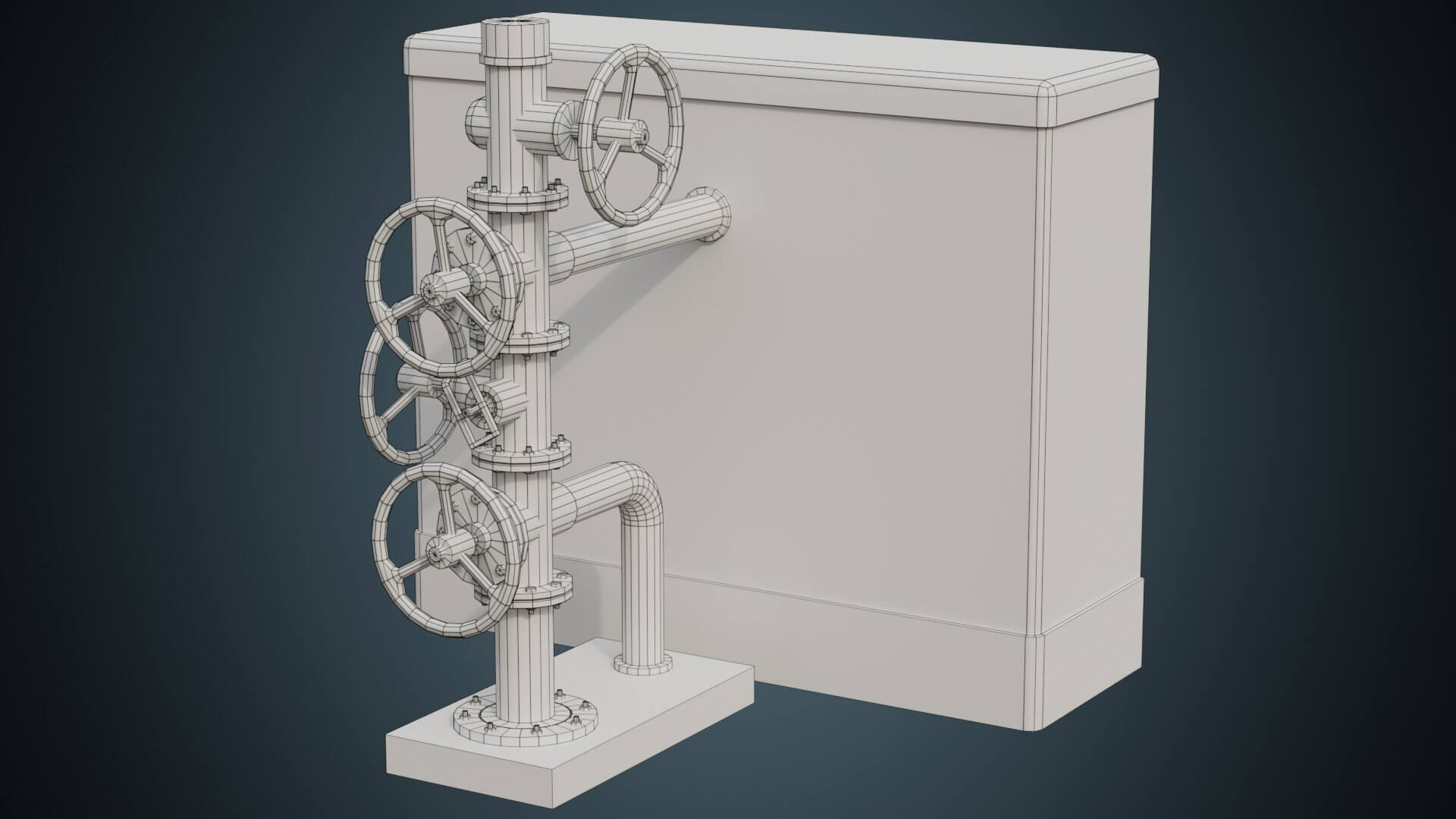 Valves 1B - 3D Model by weeray