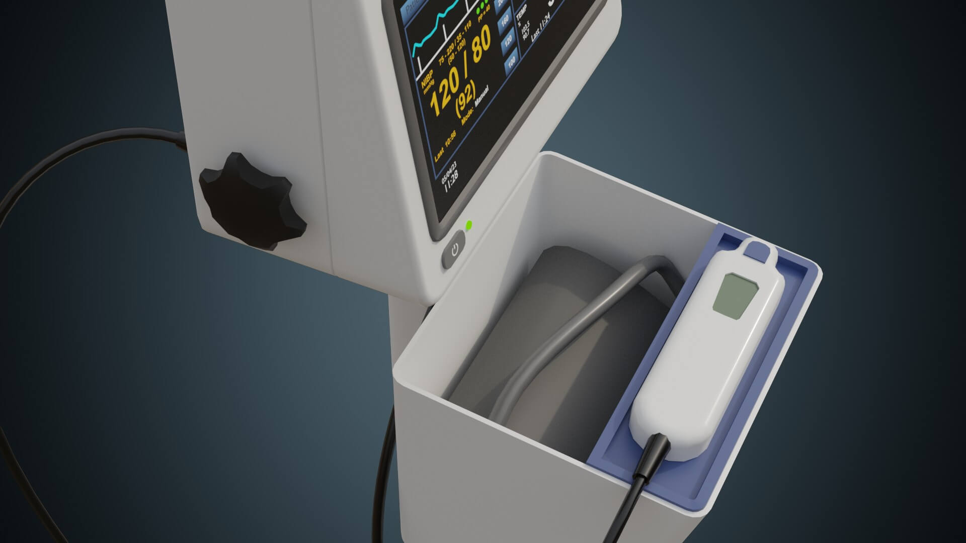 Vital Signs Monitor 1 Basic - 3D Model by weeray