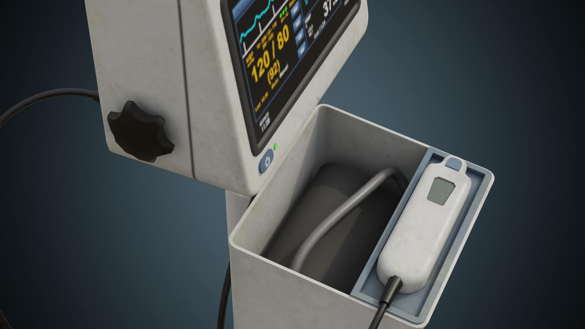 Vital Signs Monitor 1B - 3D Model by weeray