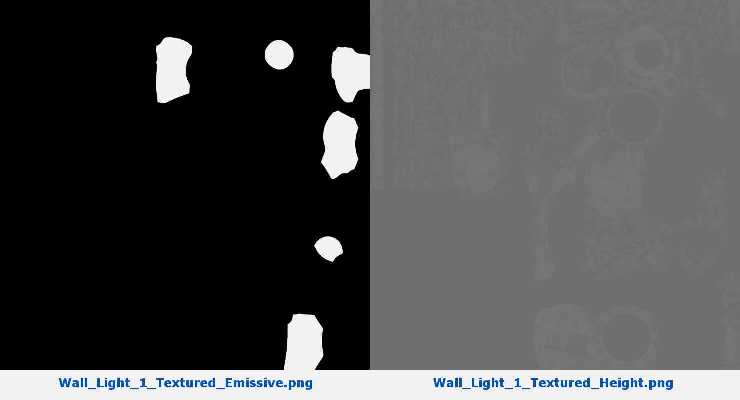 Outdoor Wall Light (textured) - 3D Model by weeray