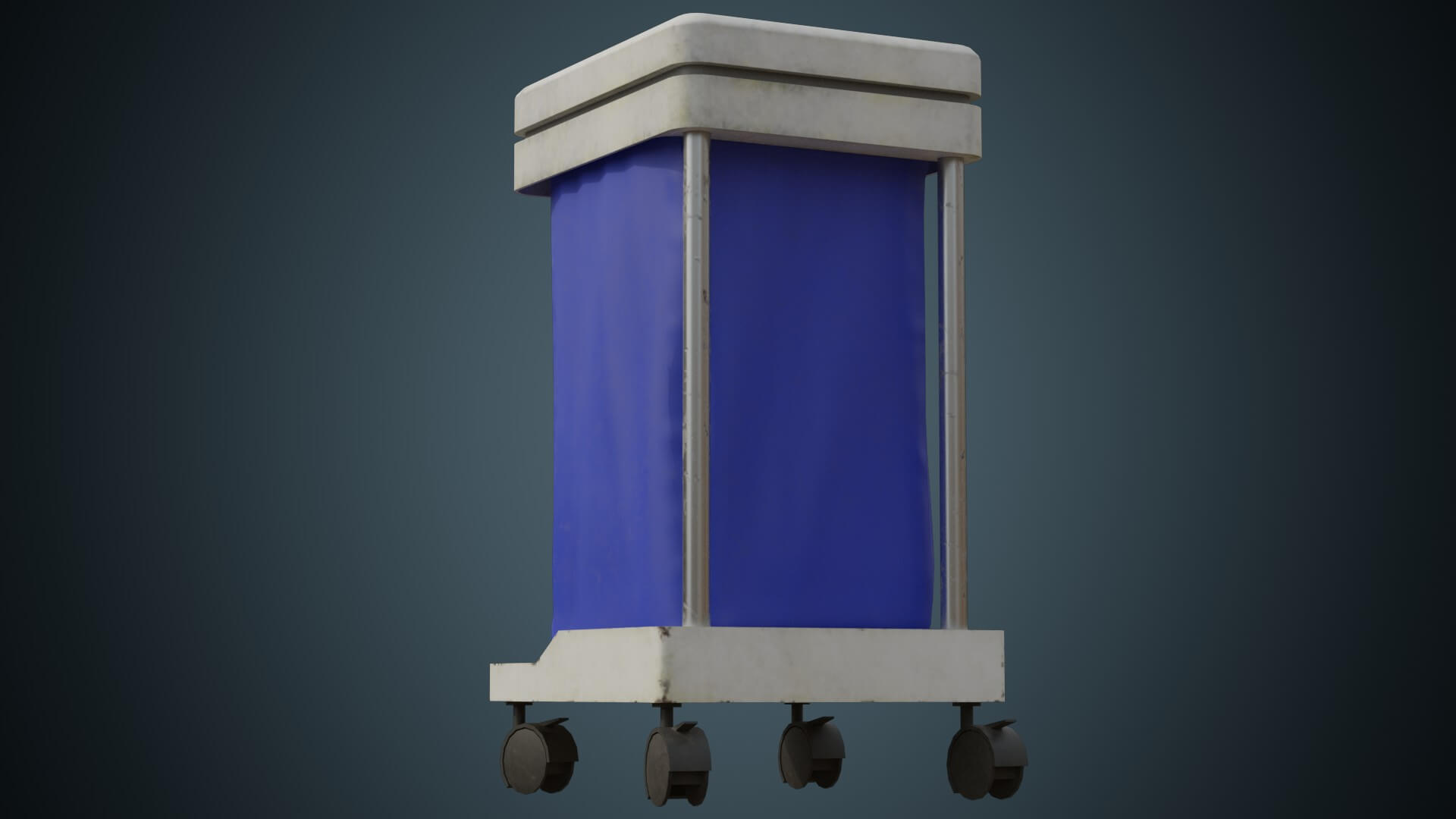 Waste Bin 1B - 3D Model by weeray