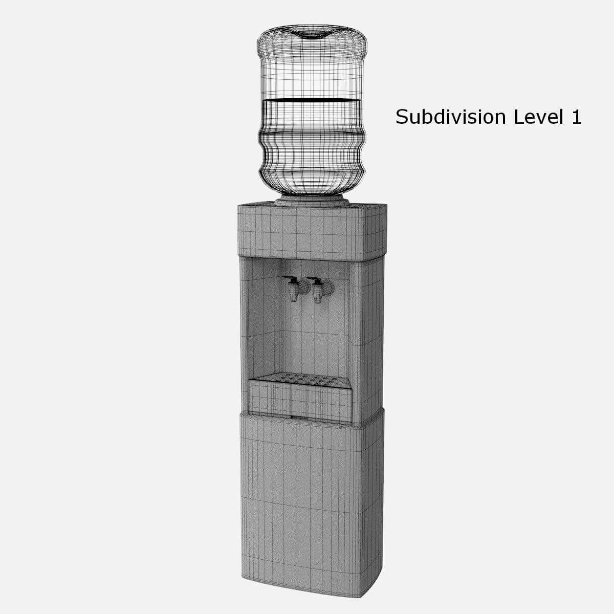 Water Cooler - 3D Model by weeray