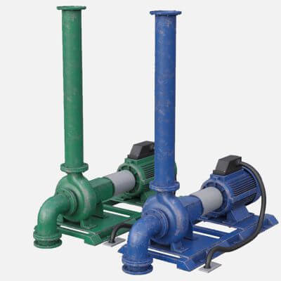 Water Pump (old) - 3D Model by weeray