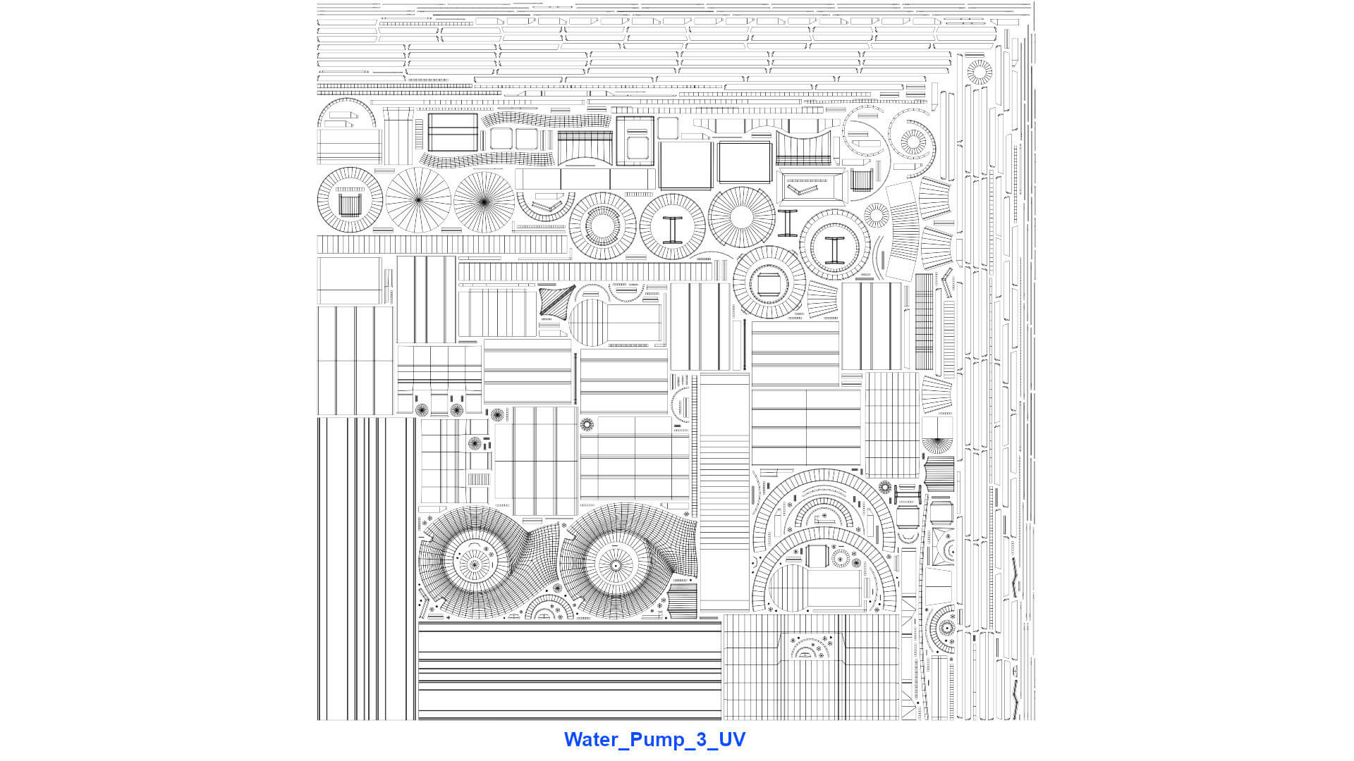 Water Pump 3A - 3D Model by weeray