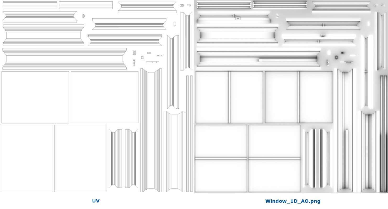 Window 1D - 3D Model by weeray
