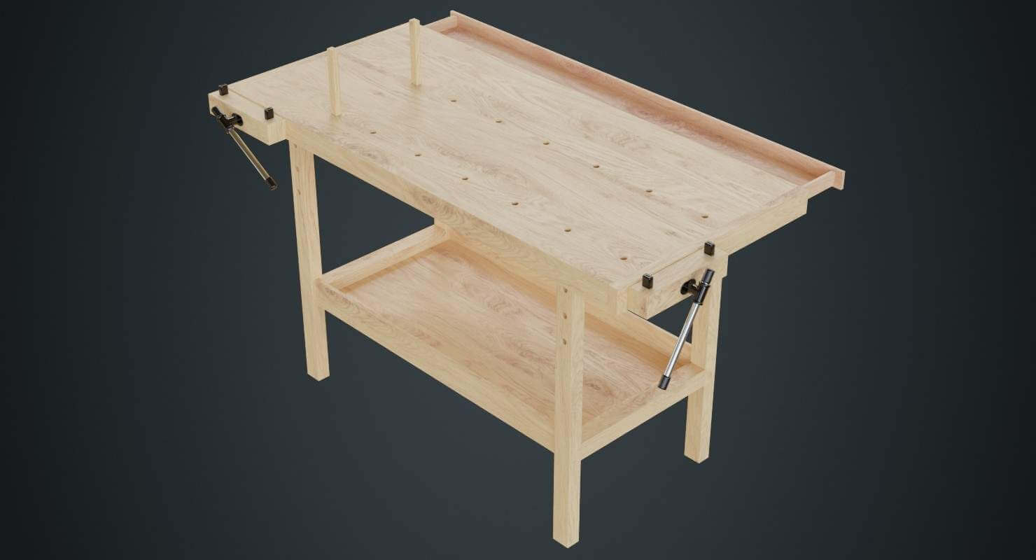 Workbench 1A - 3D Model by weeray