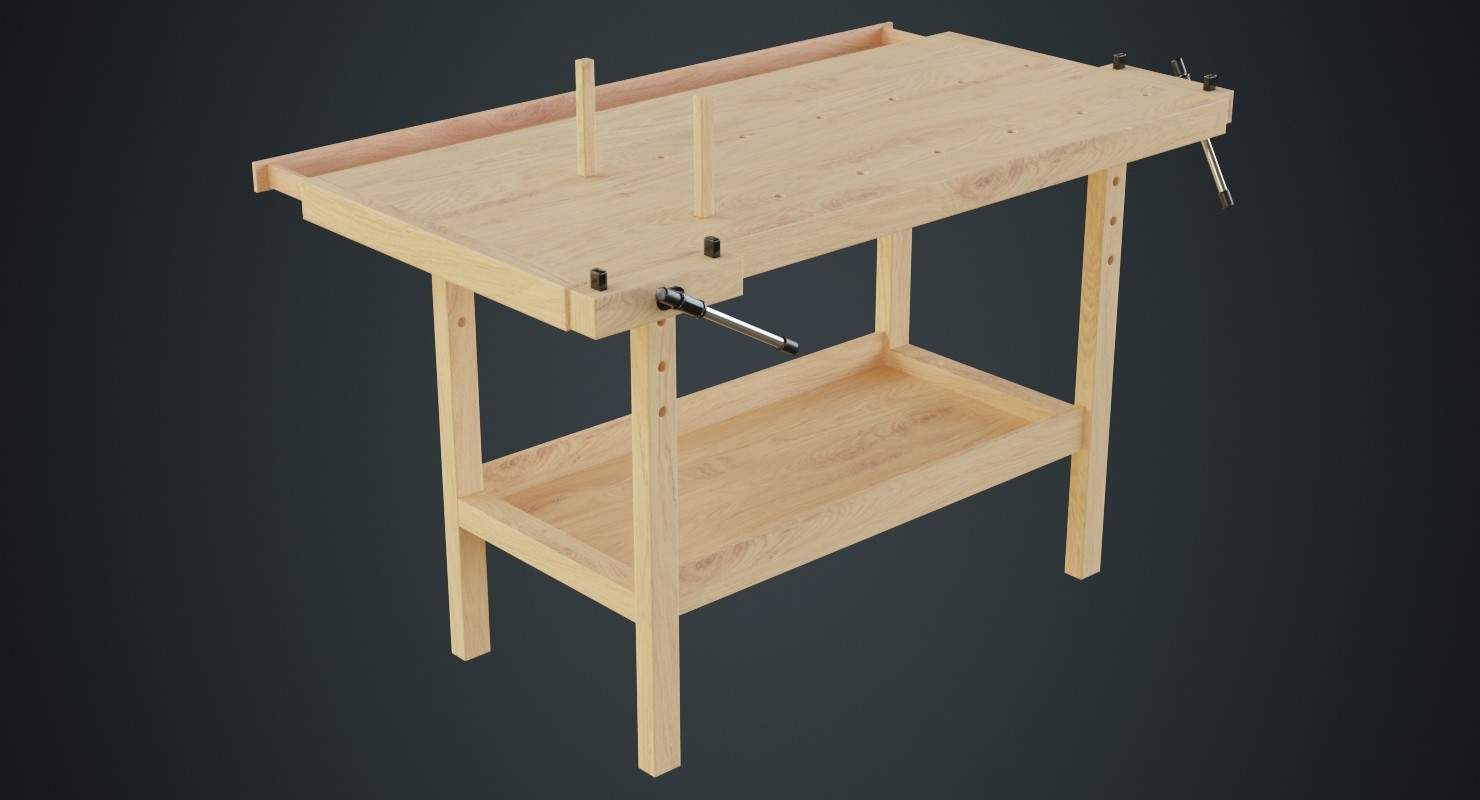 Workbench 1A - 3D Model by weeray