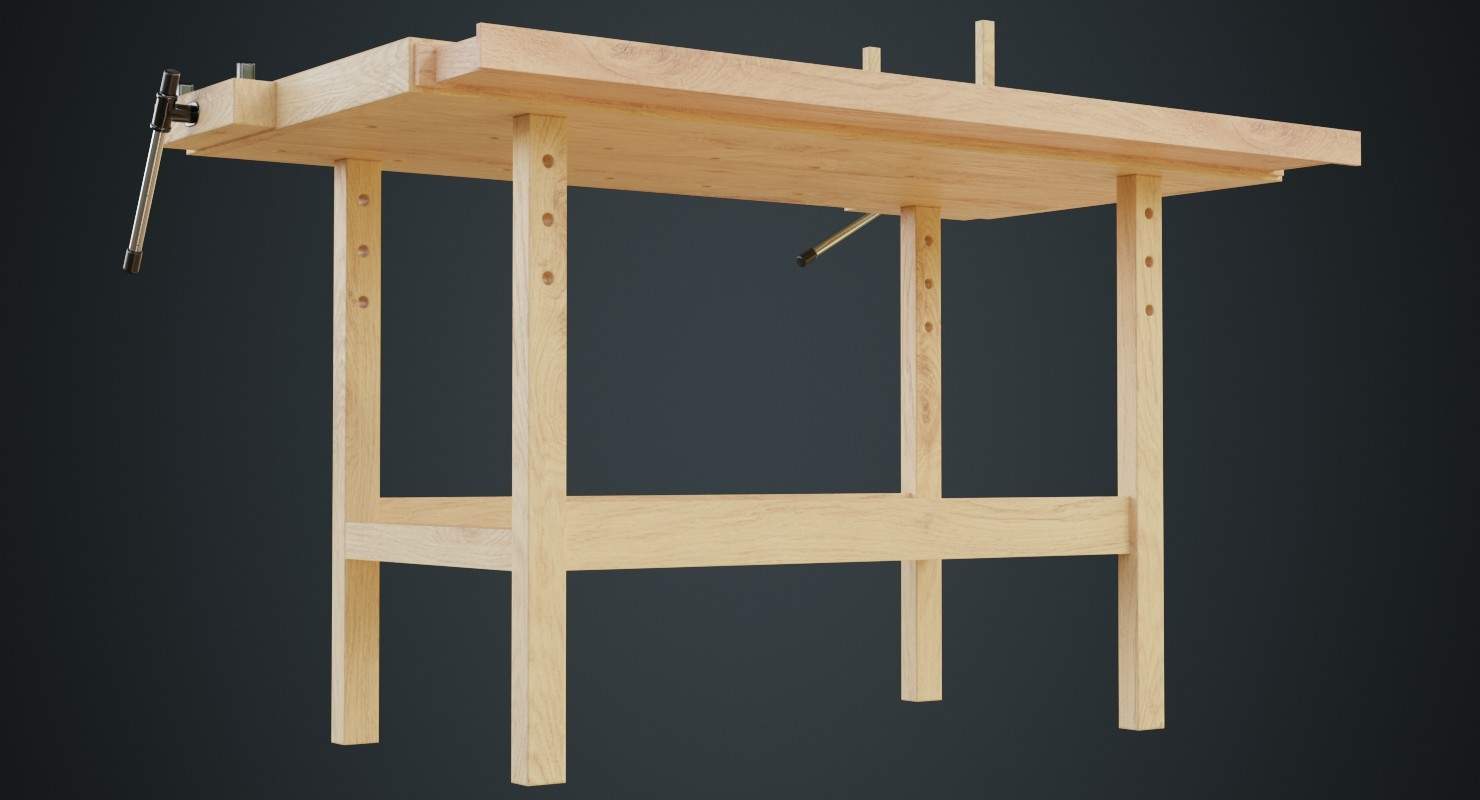 Workbench 1A - 3D Model by weeray