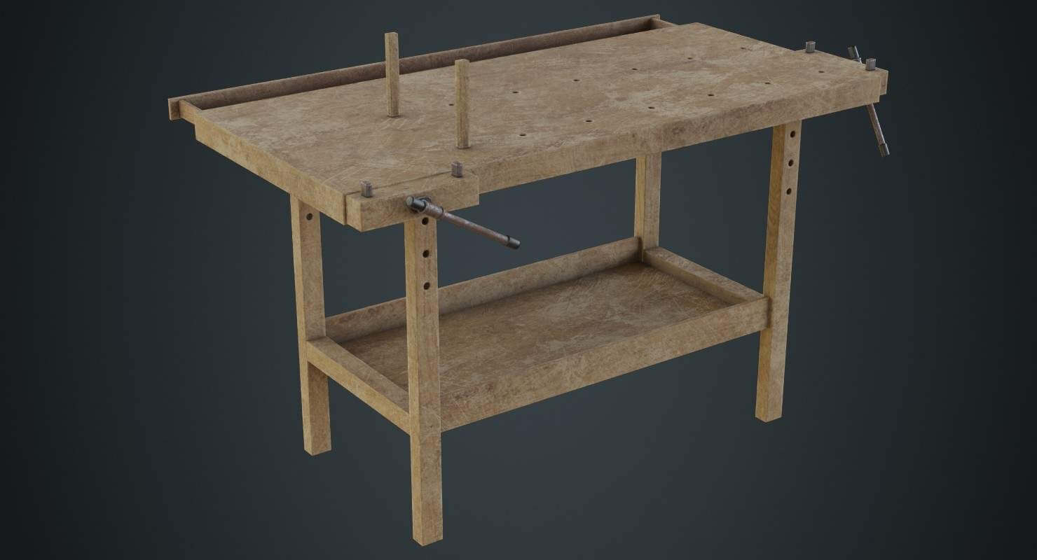 Workbench 1B - 3D Model by weeray