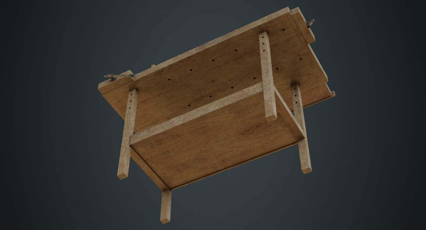 Workbench 1B - 3D Model by weeray