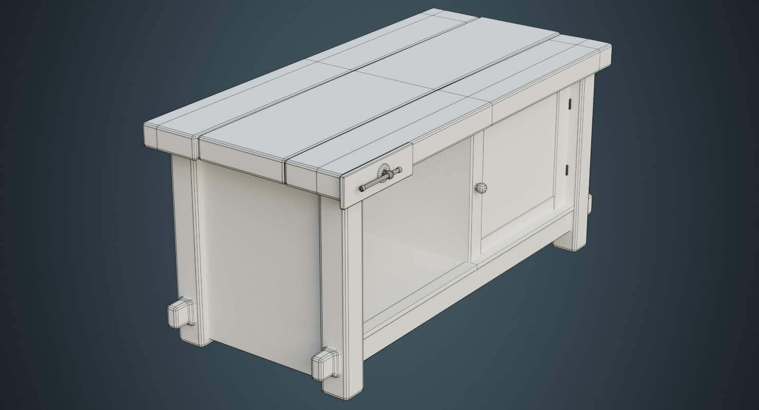 Workbench 2B - 3D Model by weeray