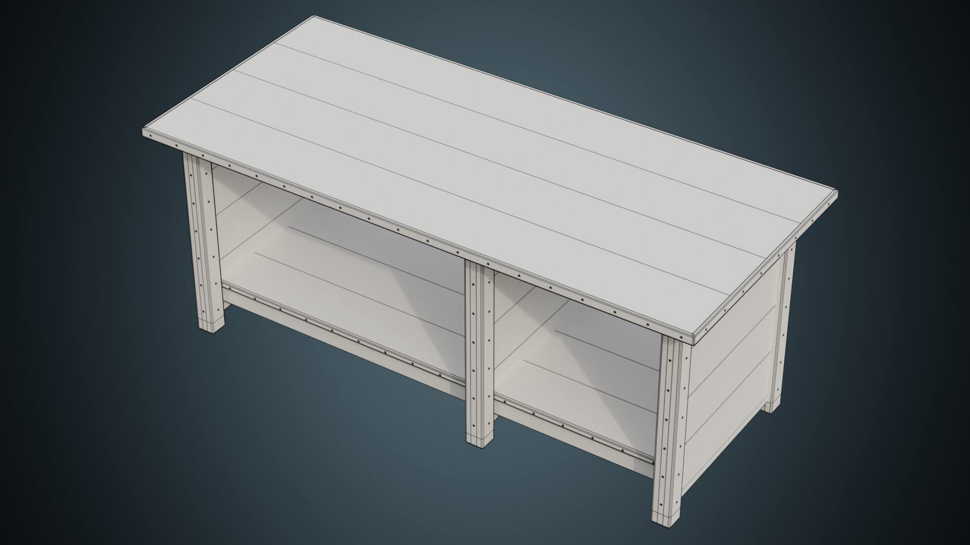 Workbench 3B - 3D Model by weeray