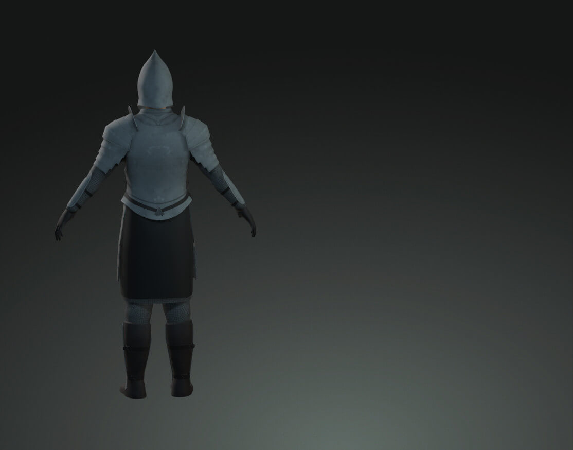 Gondor Warrior - 3D Model by Wen Quelto