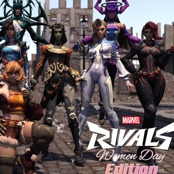 Marvel Rivals A by wentley | RenderHub Wallpapers