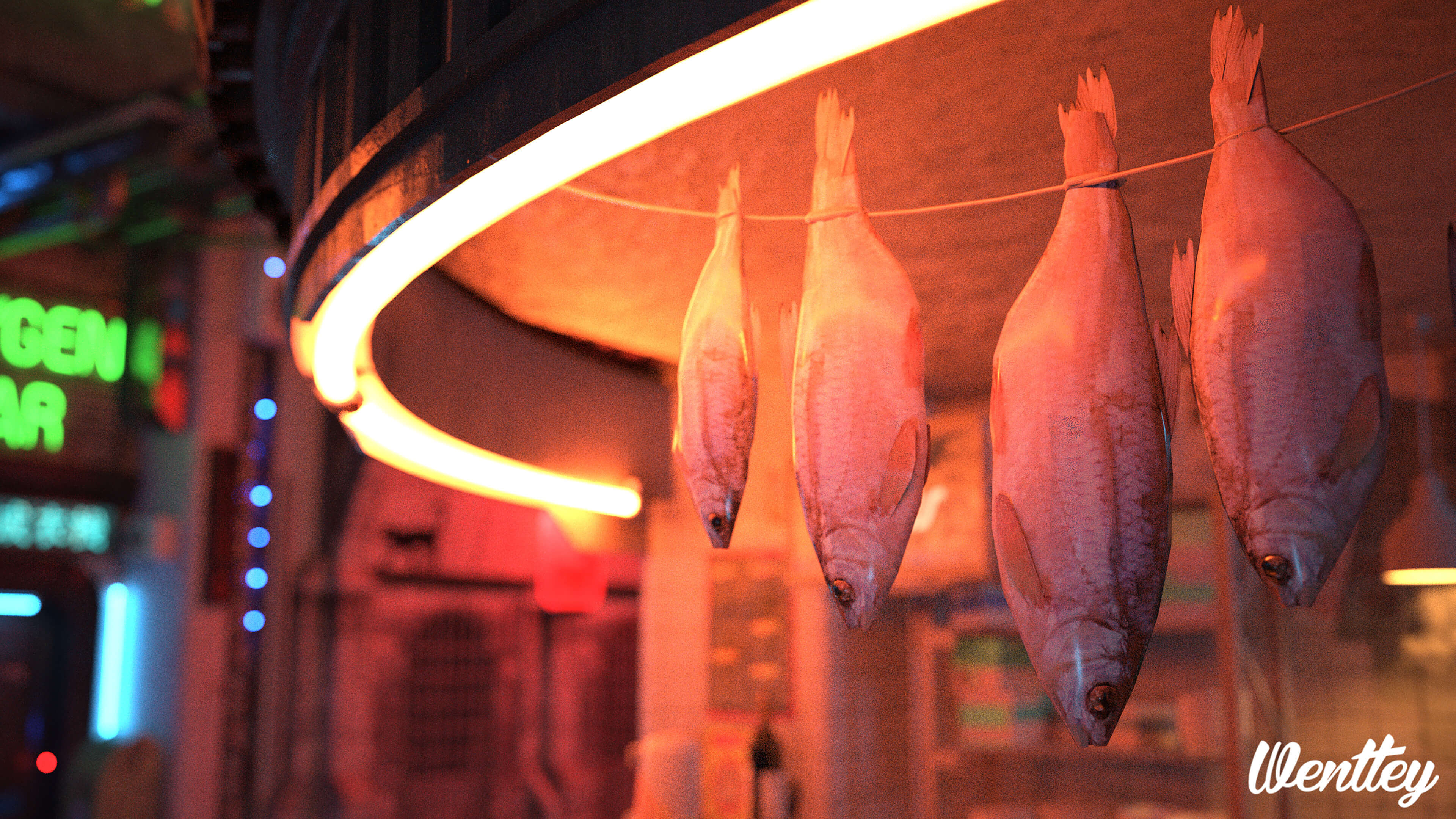 NIGHT FEVER 001 3D Desktop HD Wallpaper