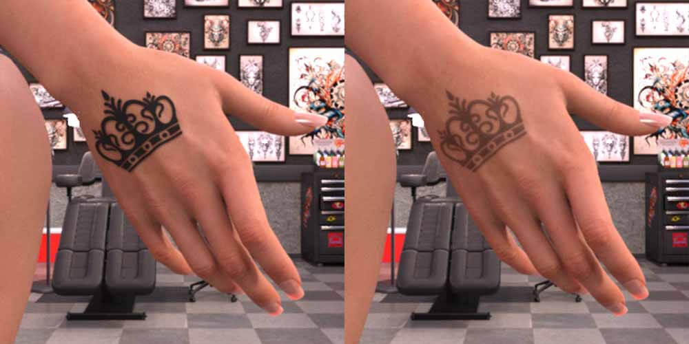 Tattoo's Corner : Qos (Queen of Spades) Vol.1 for G3F - Daz Content by ...