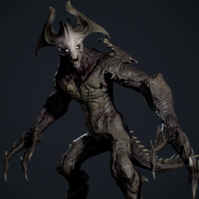 Archdemon 2 Low Poly - 3D Model by Wernerkurt