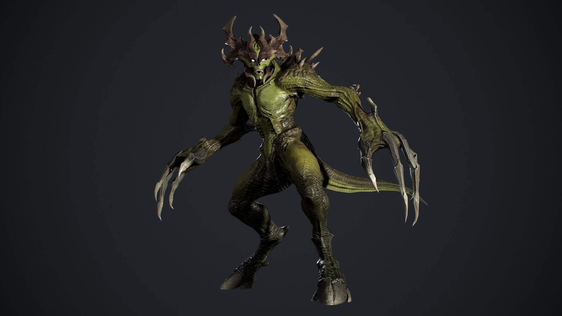 Archdemon Low Poly - 3D Model by Wernerkurt