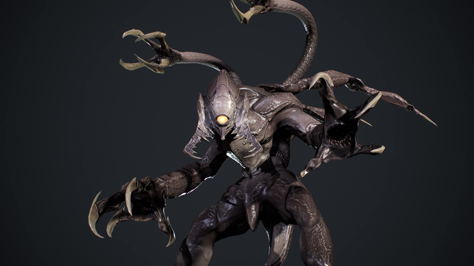 Beast Creature - 3D Model by Wernerkurt