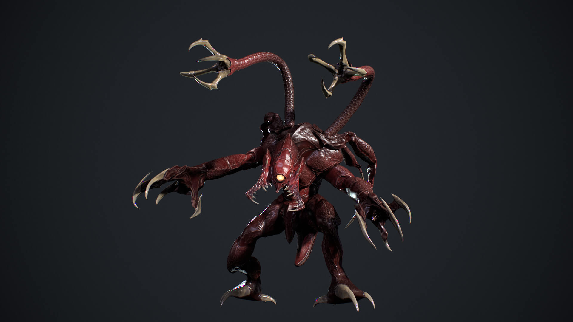 Beast Creature - 3D Model by Wernerkurt