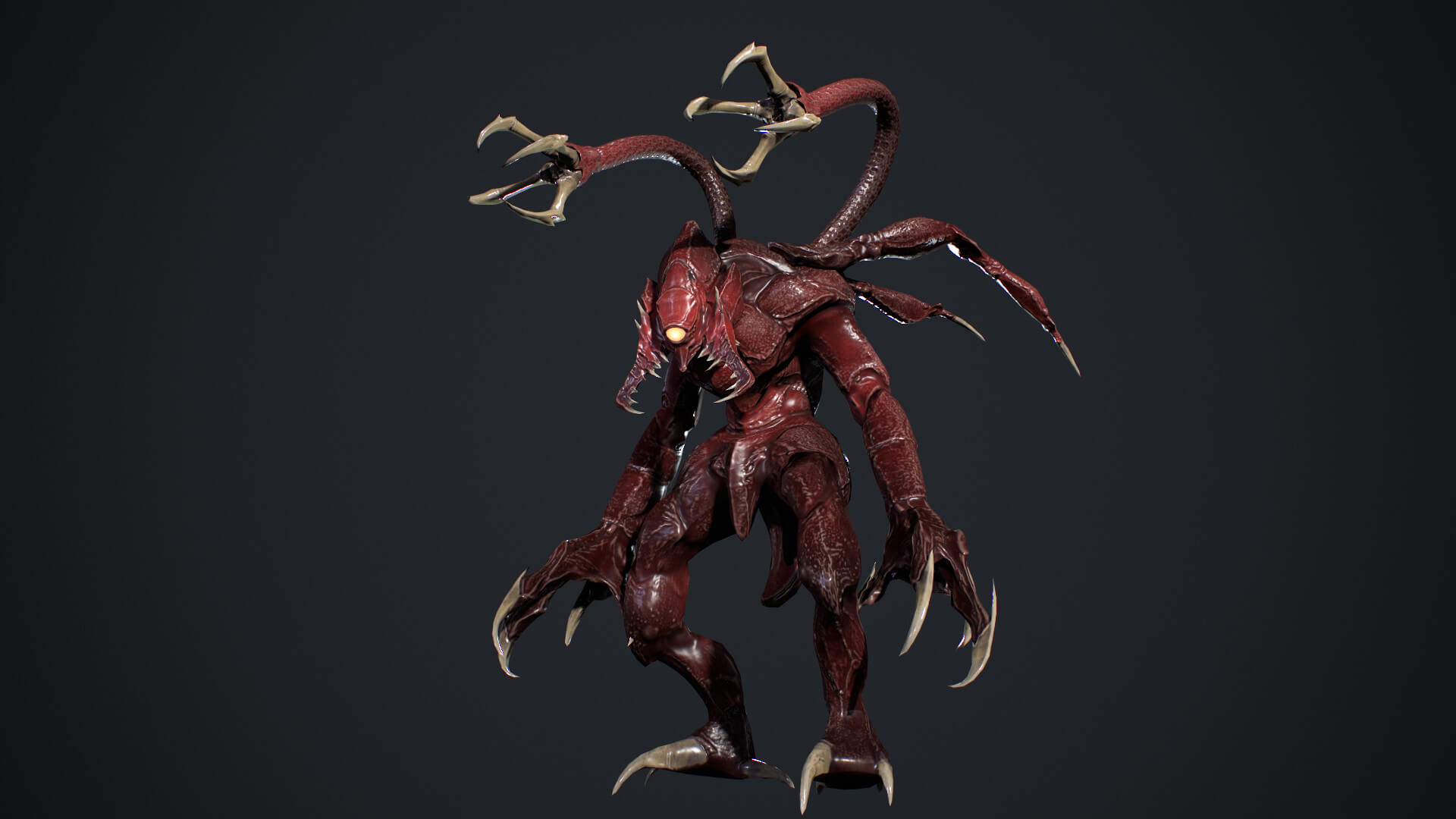 Beast Creature - 3D Model by Wernerkurt