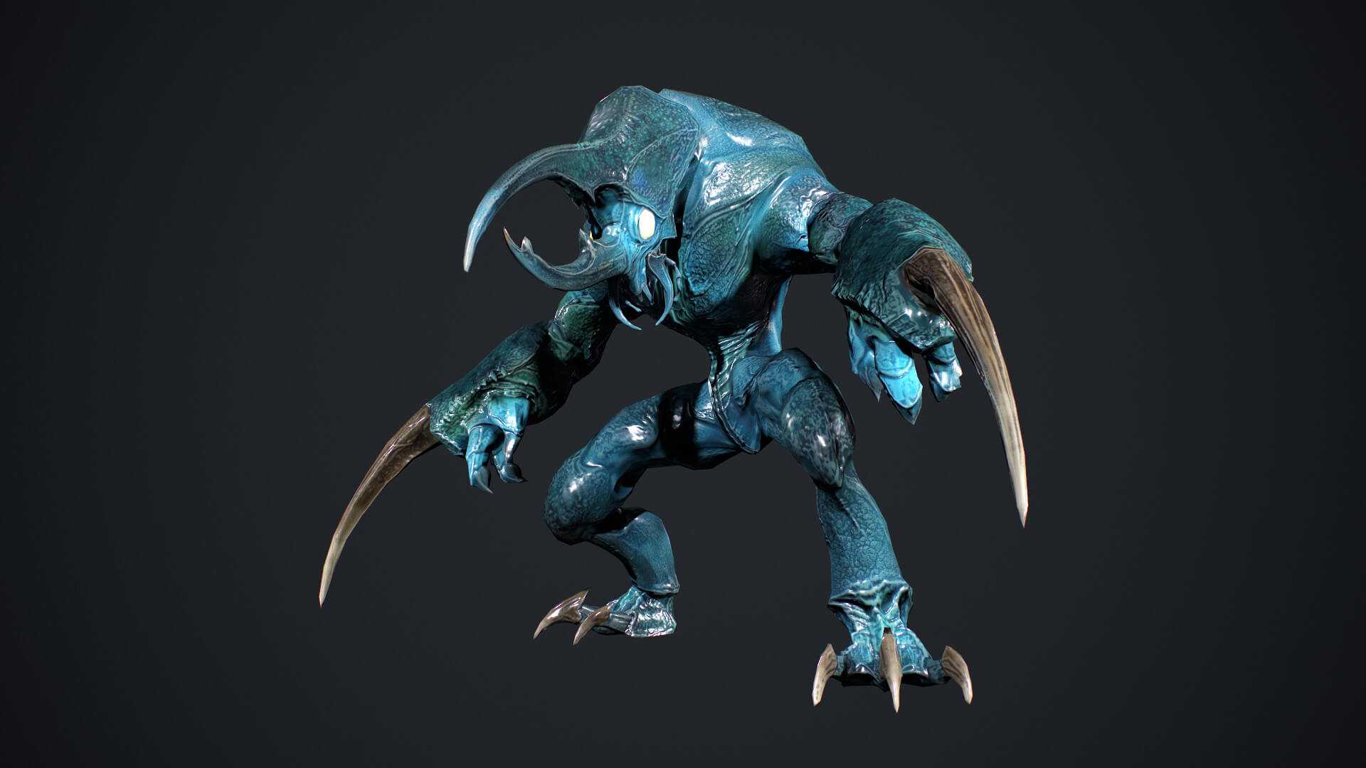 Bug Creature 3 - 3D Model by Wernerkurt