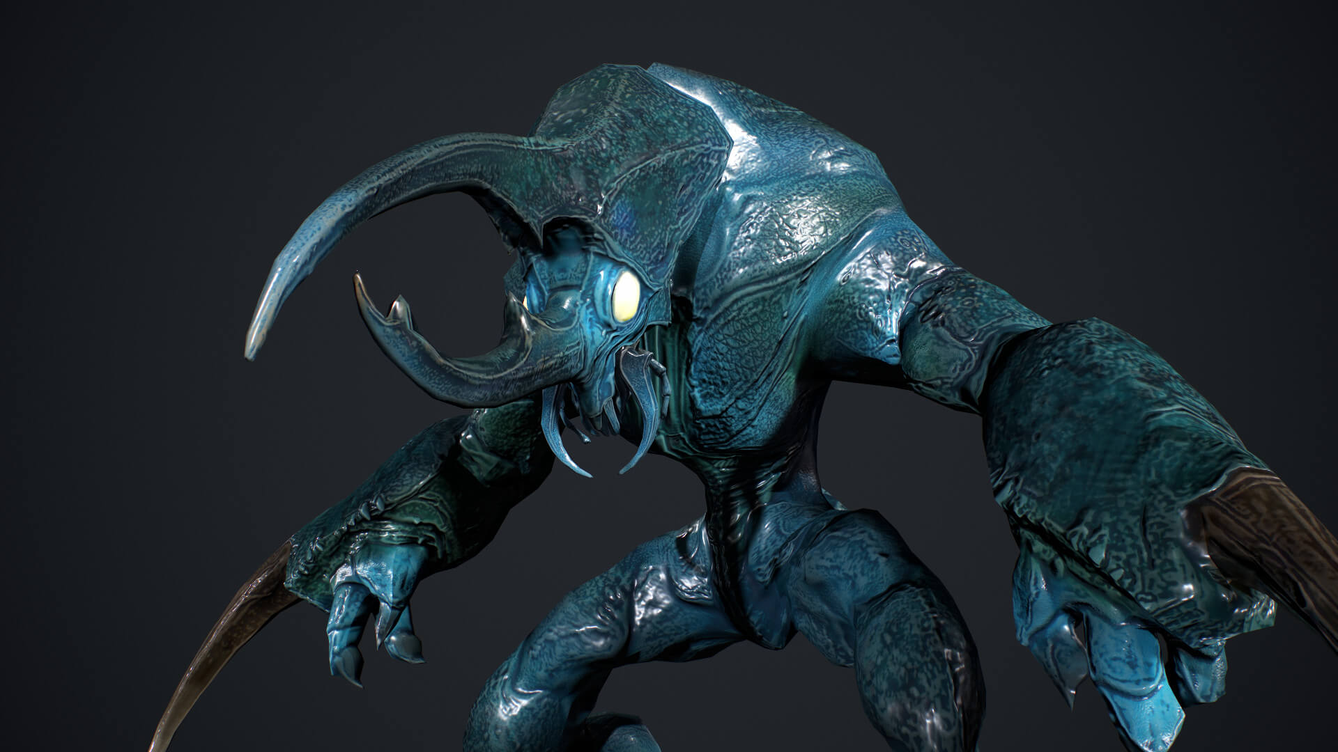 Bug Creature 3 - 3D Model by Wernerkurt
