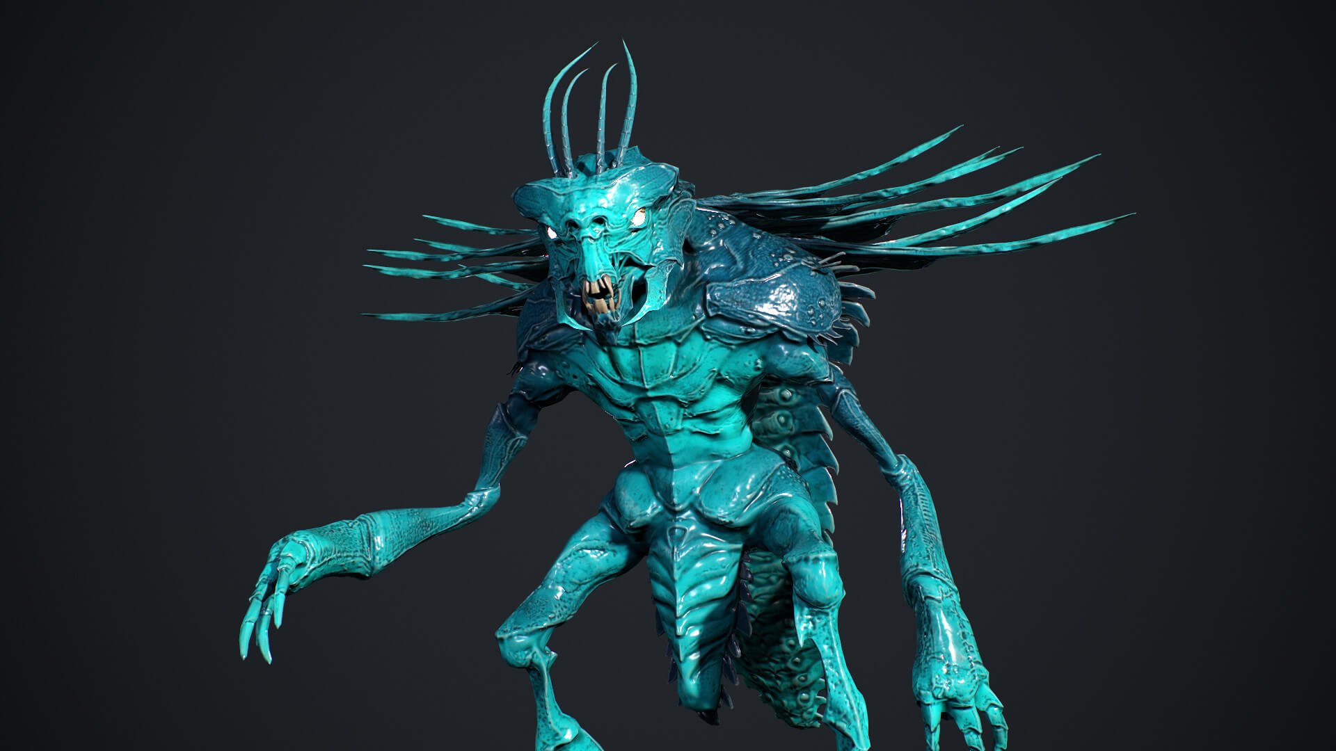 Bug Creature 2 - 3D Model by Wernerkurt