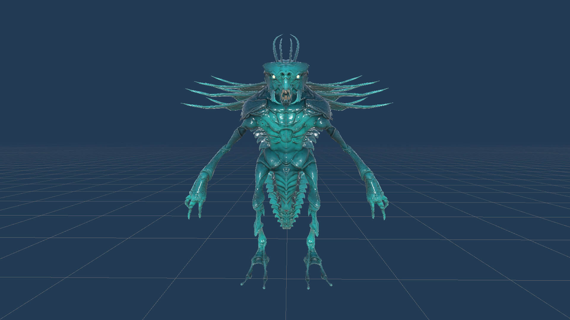 Bug Creature 2 - 3D Model by Wernerkurt