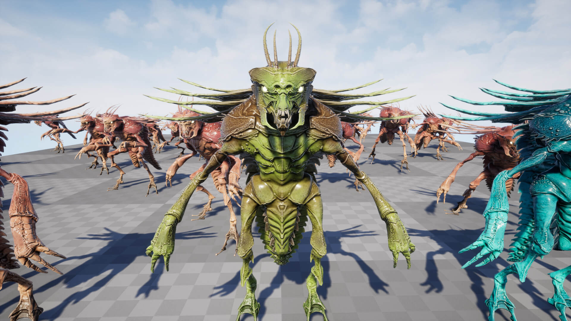 Bug Creature 2 - 3D Model by Wernerkurt