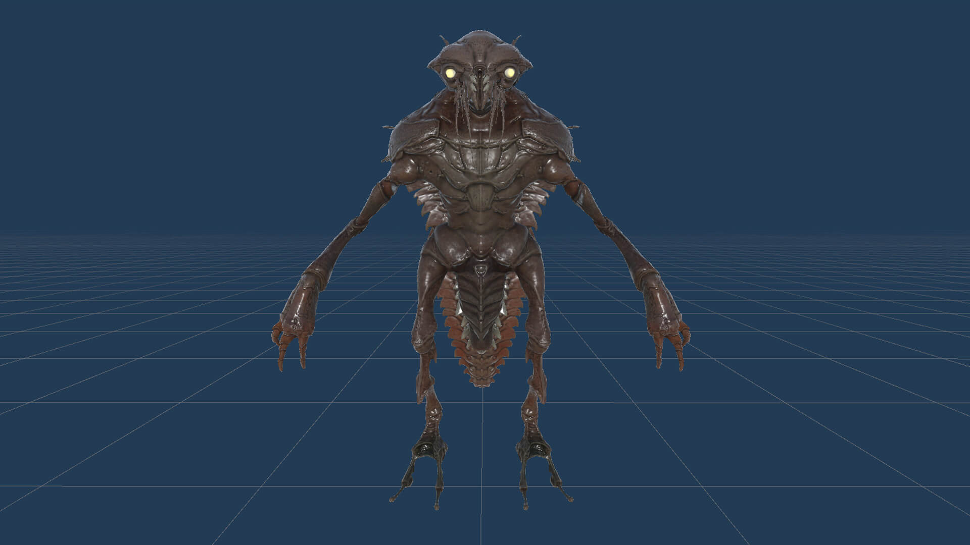 Bug Creature - 3D Model by Wernerkurt