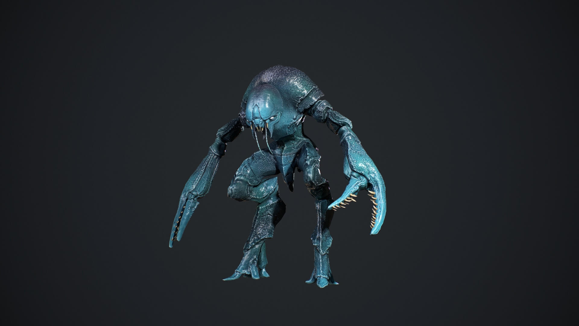 Crab Creature - 3D Model by Wernerkurt