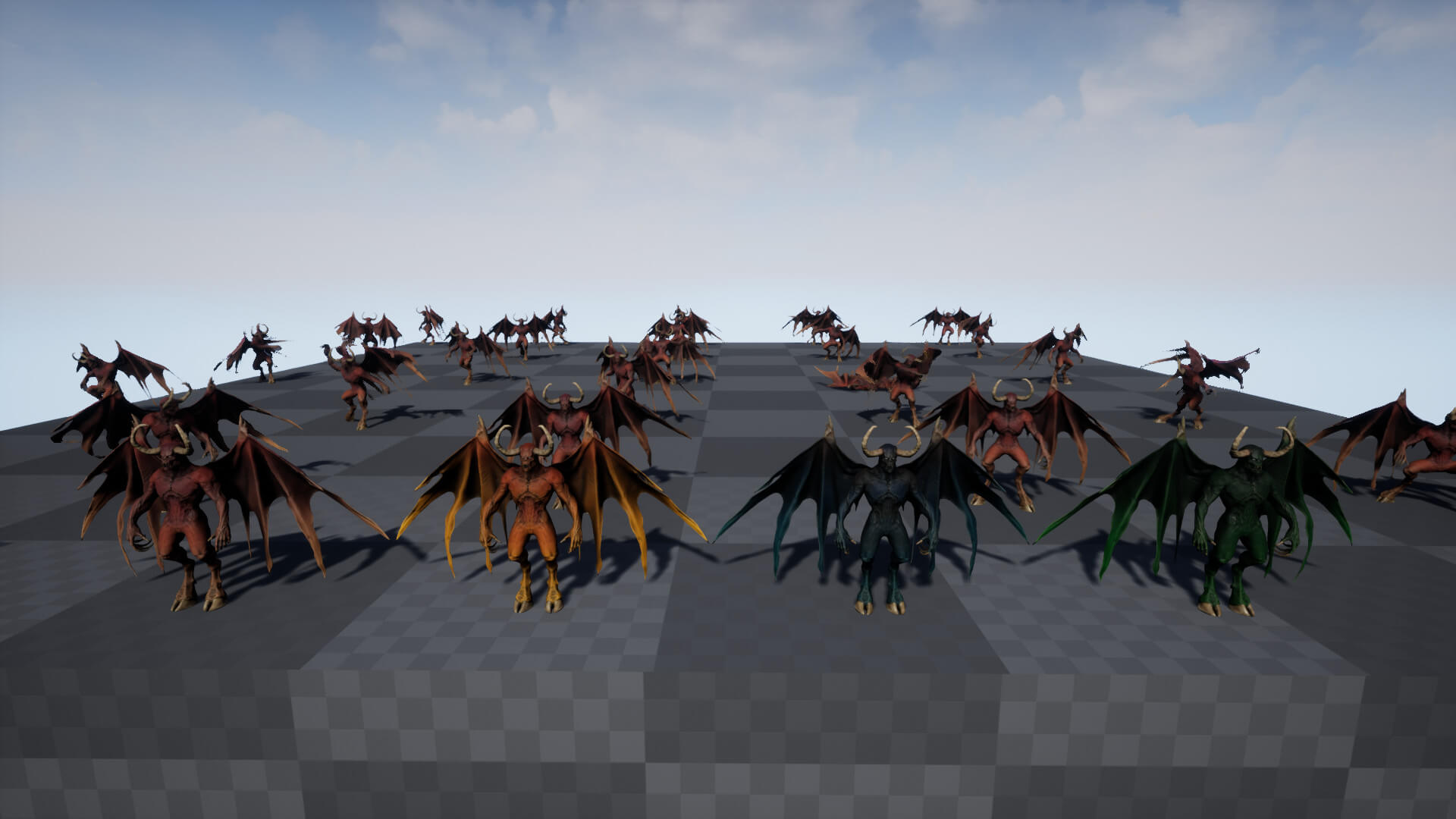 Demon 1 - 3D Model by Wernerkurt
