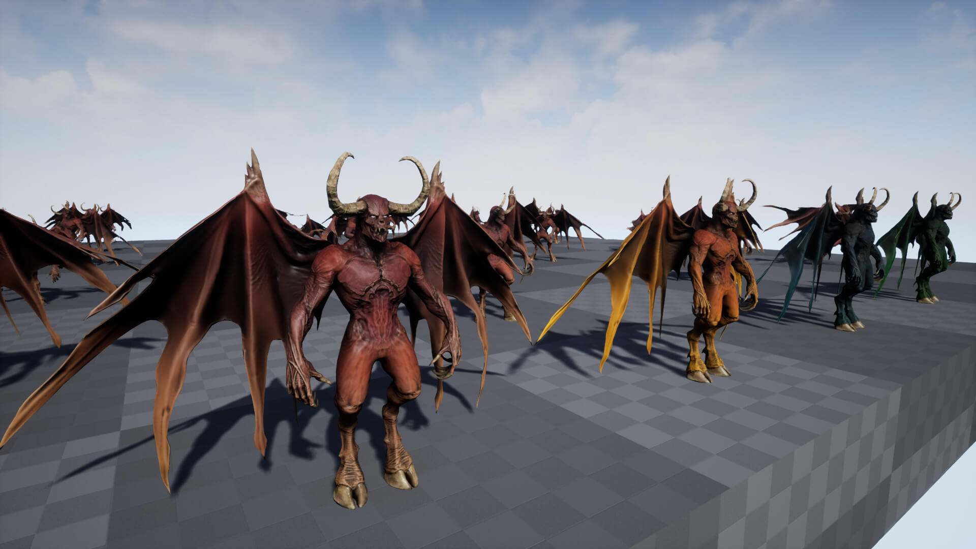 Demon 1 - 3D Model by Wernerkurt