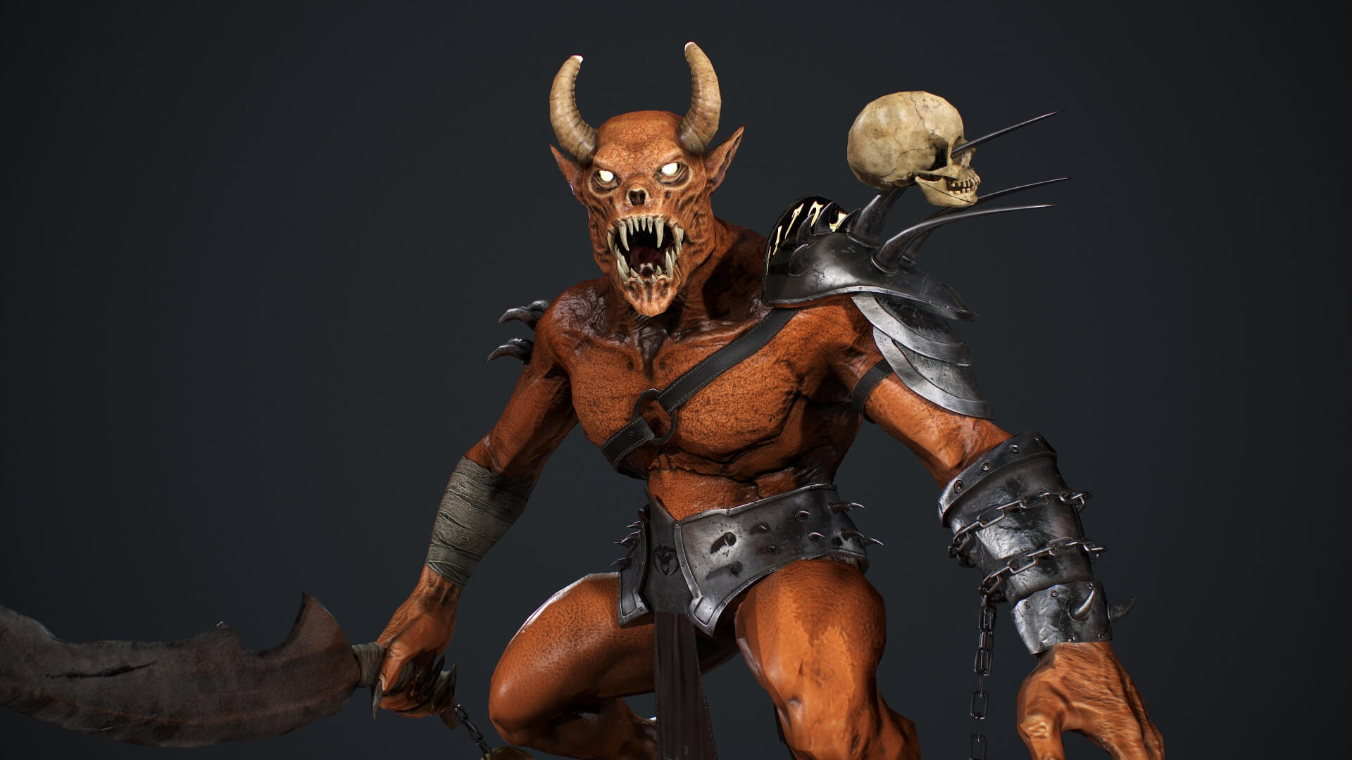 Demon 2 - 3D Model by Wernerkurt