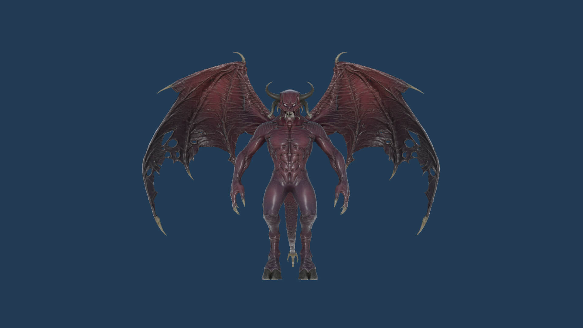 Demon 3 - 3D Model by Wernerkurt