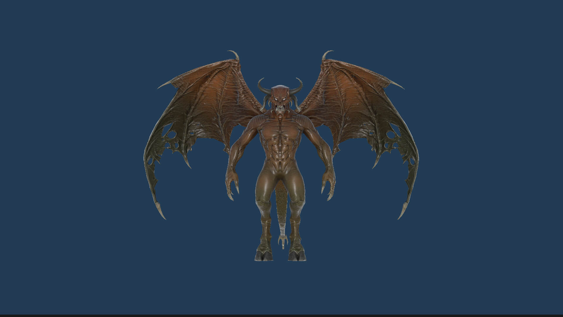 Demon 3 - 3D Model by Wernerkurt